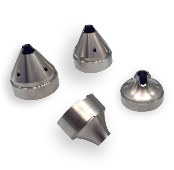 Titanium Suppressor Baffles | Manufacturing | Praxis Technology