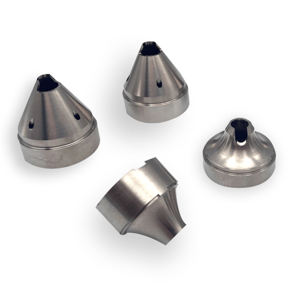 Titanium Suppressor Baffles | Manufacturing | Praxis Technology